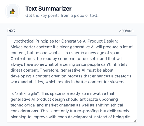 Text Summarizer: Powered by AI